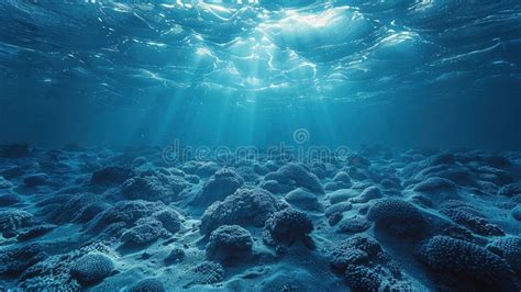 Underwater Coral Reef With Sunlight Beams Stock Illustration Illustration Of Blue Deep 327720082