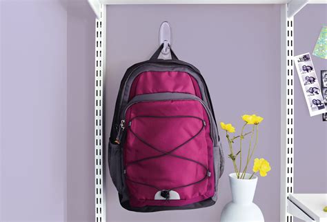Get The Backpacks Up Off The Ground With A Command™ Clear Hook