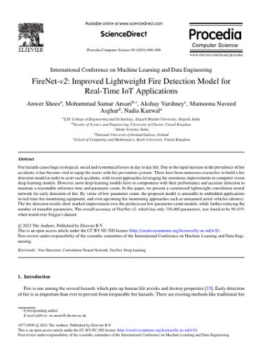 Firenet V2 Improved Lightweight Fire Detection Model For Real Time Iot Applications