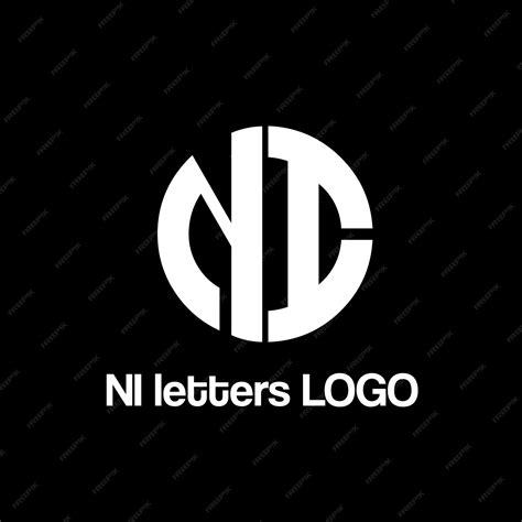 Premium Vector Ni Letters Vector Logo Design