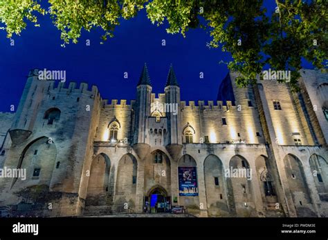 France Vaucluse 84 Avignon The Palace Of The Popes A Unesco World