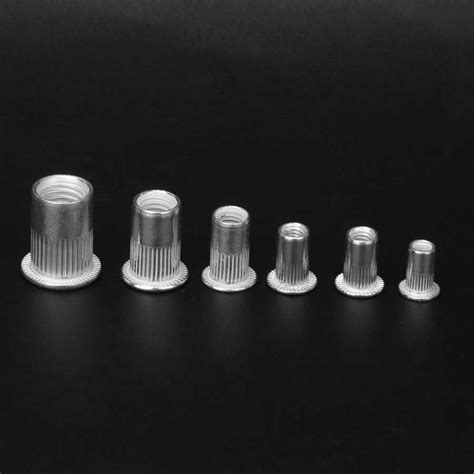 150pcs Aluminum Rivnuts Threaded Blind Rivet Nut Grandado