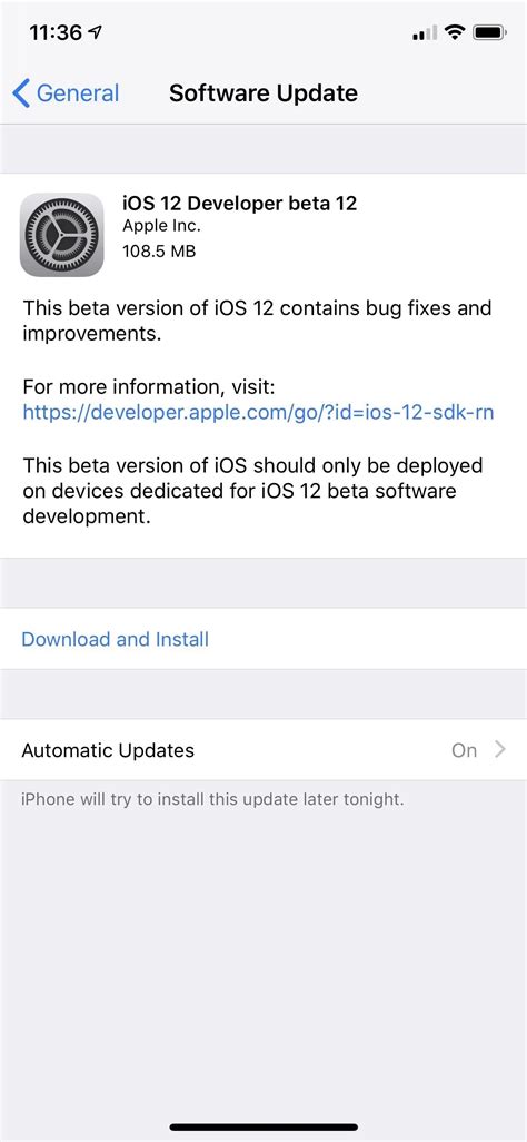 Apple Just Released IOS 12 Beta 12 For IPhone To Developers Fixes Software Update Bug IOS