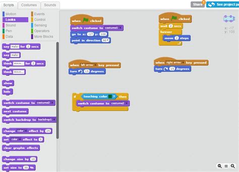 Blog Scratch Tiara Thns [scratch 4] Membuat Permainan Balap Mobil