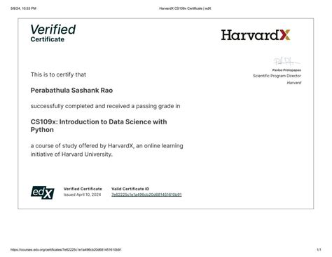 sashank rao on linkedin datascience python harvarduniversity edx certification dataanalysis…