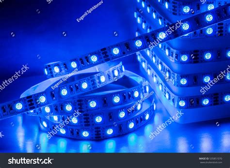 Diodes Led Strip Color Rainbow Rgb Stock Photo 535851070 Shutterstock