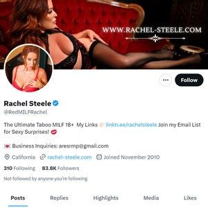 Rachel Steele Twitter Twitter Com Twitter Porn Account