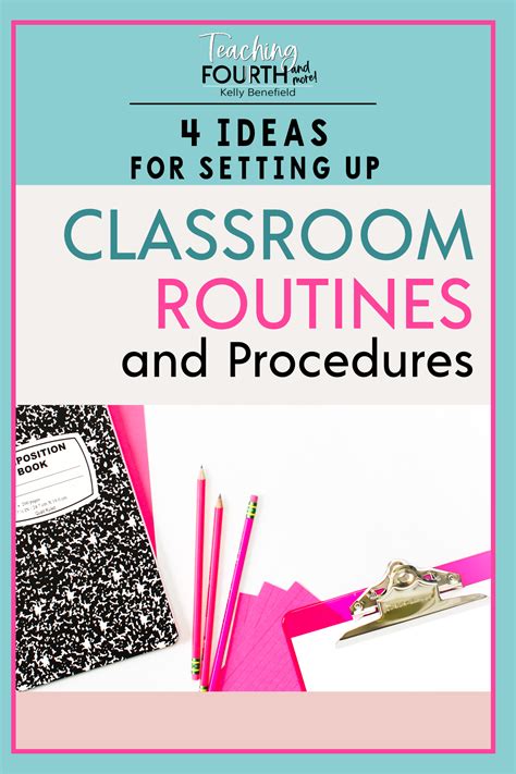 4 Great Classroom Routines And Procedures Ideas