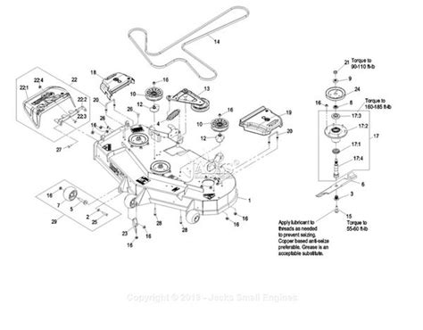 Exmark 52 Deck Belt Diagram