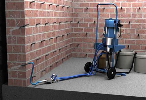 Инъектирование кирпичной кладки ремонт трещин