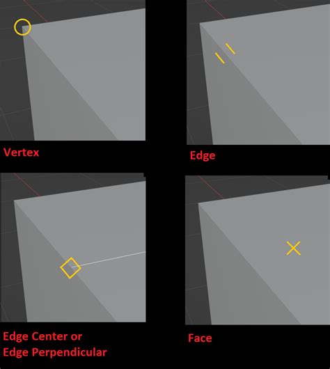 Snapping And Precision Modeling Improvements New Defaults Snap Icons