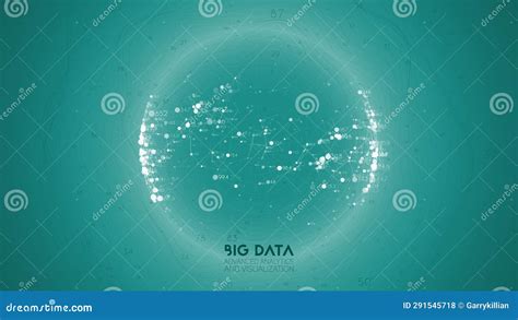 Big Data Visualization Futuristic Infographic Information Aesthetic