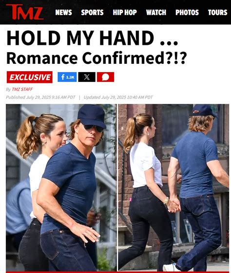 63살 톰 크루즈와 열애설 터진 26살 연하 여배우