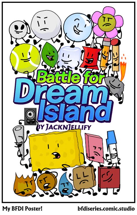 My Bfdi Poster Comic Studio