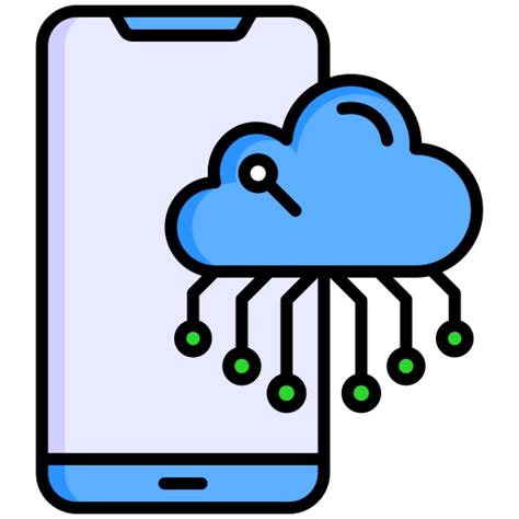 Cloud Computing Generic Color Lineal Color Icon