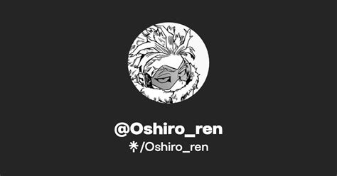 Oshiro Ren Twitter Instagram Tiktok Linktree