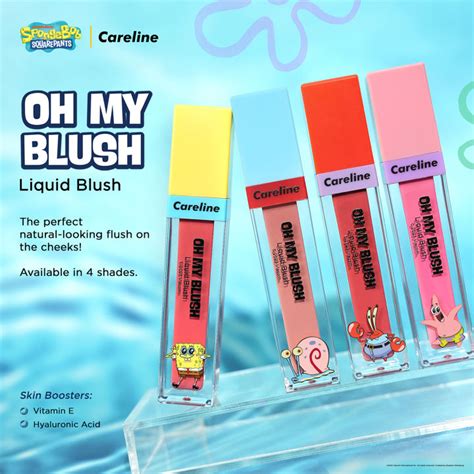 Spongebob X Careline Oh My Liquid Blush Lazada Ph