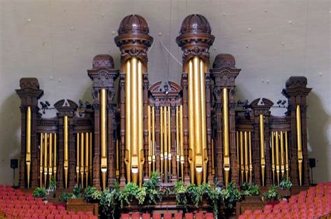 The Salt Lake Tabernacle Organ Found At The Salt Lake Tabernacle In