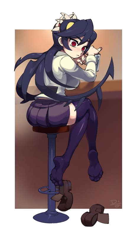 Filia Skullgirls Drawn By Difman Danbooru