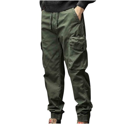 Yabcsaz Cargo Pants For Men Relaxed Fit Stretch Tactical Pants Extreme