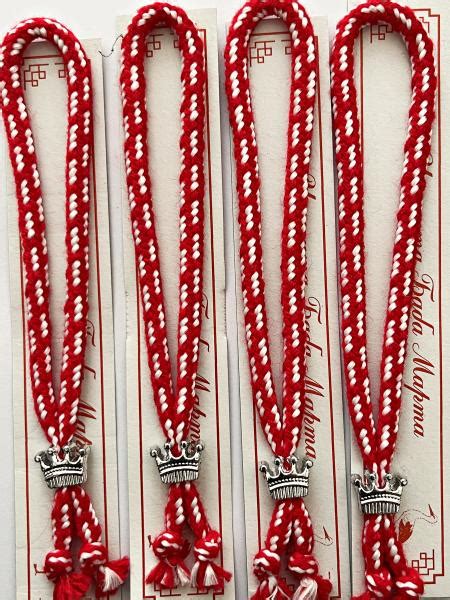 гривна с корона опаковка с надпис ЧБМ пакет 10 броя Мартеници Петя