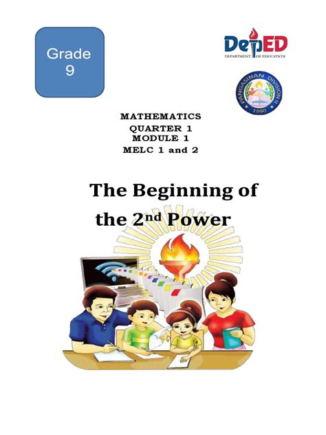 Math9 Quarter1 Module 1 Melc 1 2 Pdf Quadratic Equation Factorization