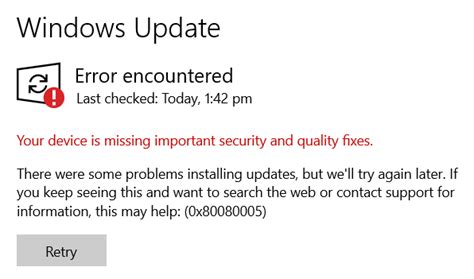 How To Fixwindows Error Code 0x80080005 Kris Van Medium