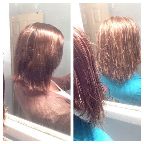 Before And After Clairol Frost And Tips Hair Styles Beauty Hair