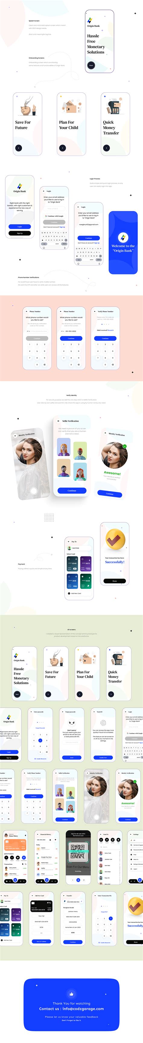 Mobile App Design For Origin UI Design Behance