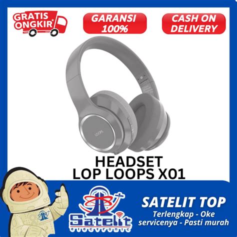 Headphone Bluetooth Lop Loops X01 Lazada Indonesia