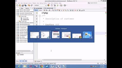 php bangla tutorial association relationship customer account youtube