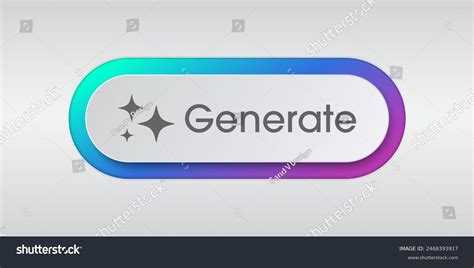 generate ai button neumorphic bar artificial stock vector royalty free 2468393917 shutterstock