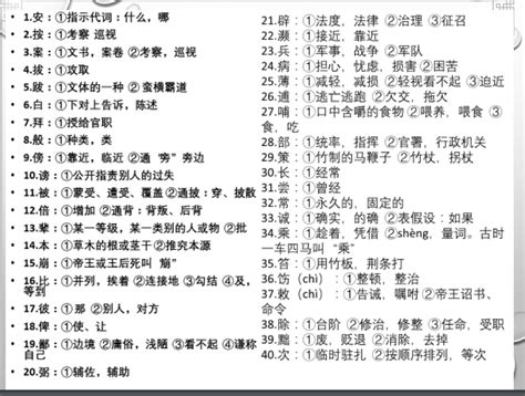 干货！高中语文：文言文310个常用字，太实用！ 知乎