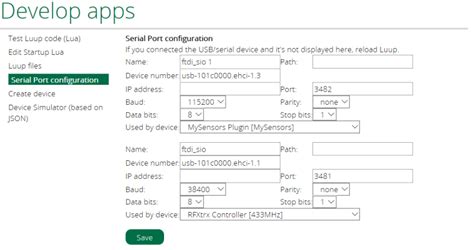 Choose The Serial Port Error With Mysensors And Rfxtrx433