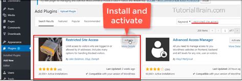 How To Restrict Wordpress Site Access By Ip Address — Tutorialbrain