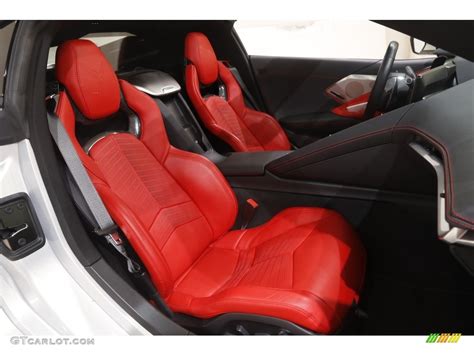 Adrenaline Red Interior 2021 Chevrolet Corvette Stingray Coupe Photo