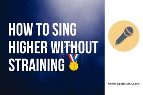 How To Sing Higher Without Straining Oct