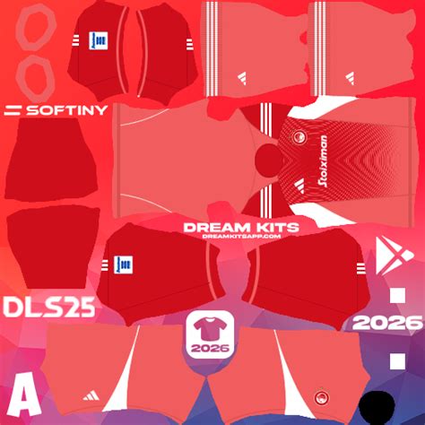 Kits Olympiacos Fc Super League Greece 2025 2026 Dls 2026 Dream Kits