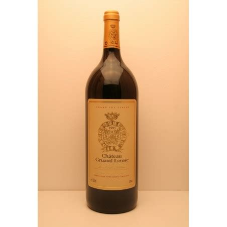 Château Gruaud Larose 1995 En Magnum Deuxième Grand Cru Classé De Saint