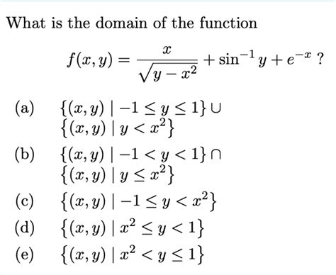 Solved What Is The Domain Of The Function Chegg Com