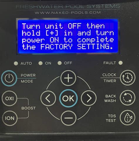 Resetting Your Naked System Naked Pools Help Center