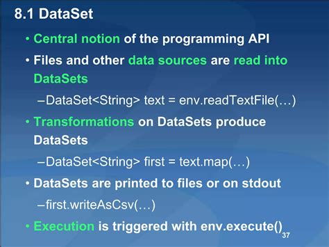 Why Apache Flink Is The 4g Of Big Data Analytics Frameworks Ppt