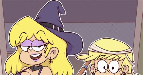 Loud House Lori And Leni Halloween Draws Oh Yeahのイラスト Pixiv
