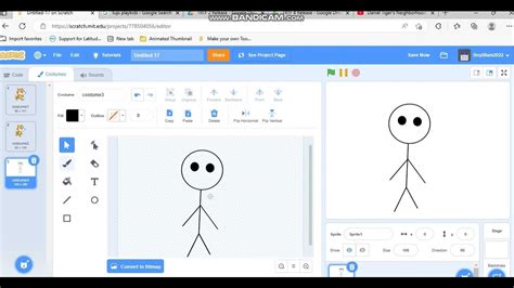 I Made Stickman In Scratch Youtube