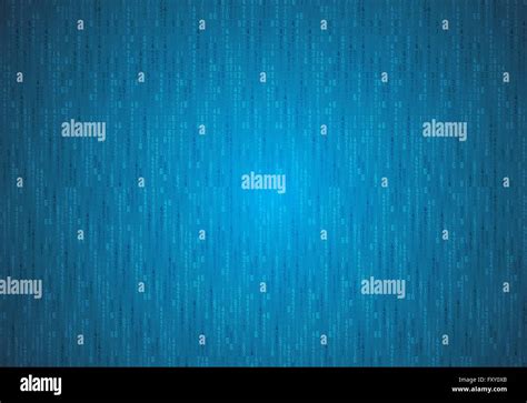 Matrix Binary Code Technology Illustration Vector Format Stock