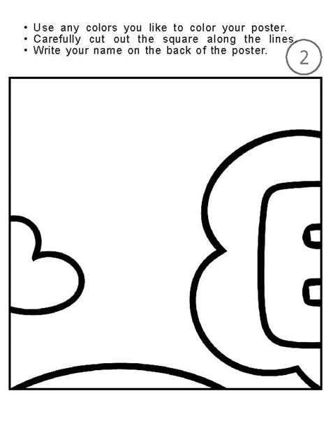 Adorable Eagle Animal Theme Collaborative Poster Dress Up Classroom