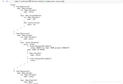 Php之php Parser安装与使用in Versionparserphp Line 521 Csdn博客