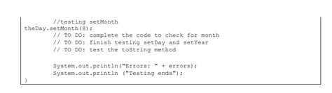 Solved Requirements Create A Class Called MyDate To Keep Chegg
