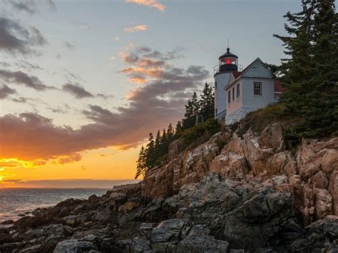 Bass Harbor Head Lighthouse Acadia National Park Travel The Food