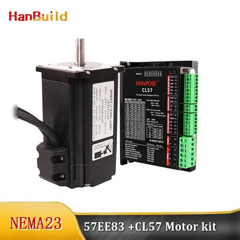 Free Shipping 57EH83A4001 Hybrid Step Servo CL57 Driver Nema23 Closed Loop 4A 2 2N M Closed